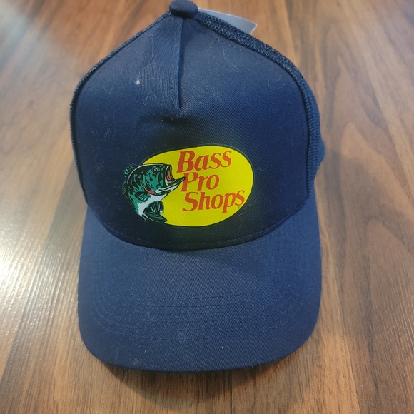 Bass Pro Shops | Accessories | Bass Pro Shop Logo Navy Blue Youth ...